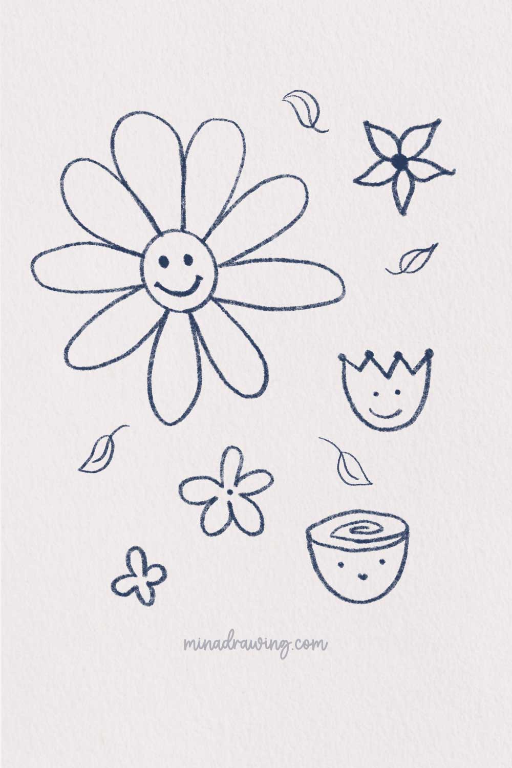 23 Cute Easy Things To Draw [Hand Drawing] • Mina Drawing