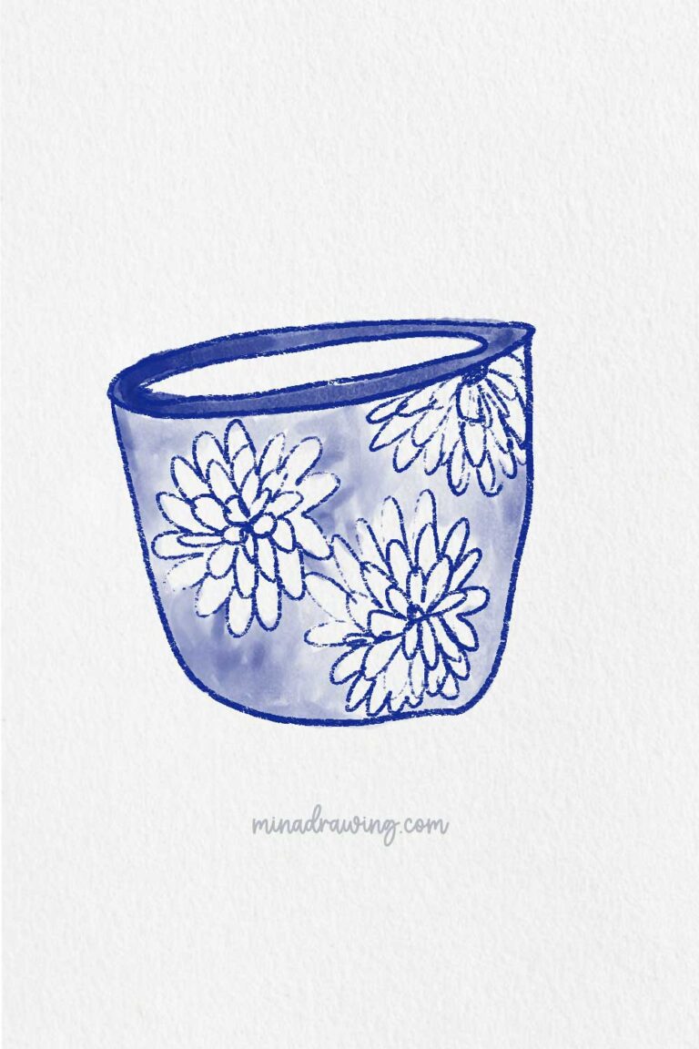18 Easy Teacup Drawing Ideas • Mina Drawing