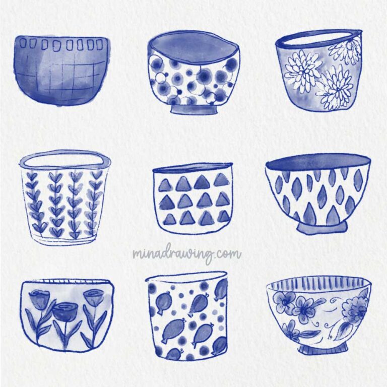 14 Easy Christmas Tree Drawing Ideas • Mina Drawing