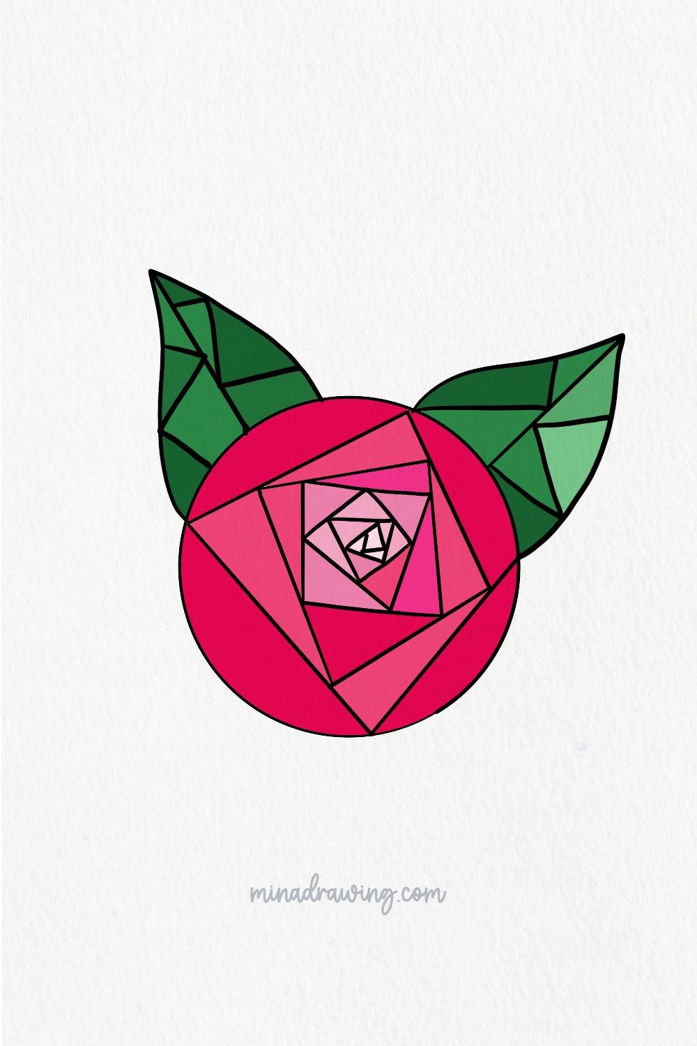 12 Easy Rose Drawing Ideas Step By Step Guide • Mina Drawing